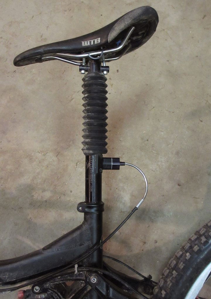 UPDATE: GravityDropper Turbo Adjustable Seatpost | Blister