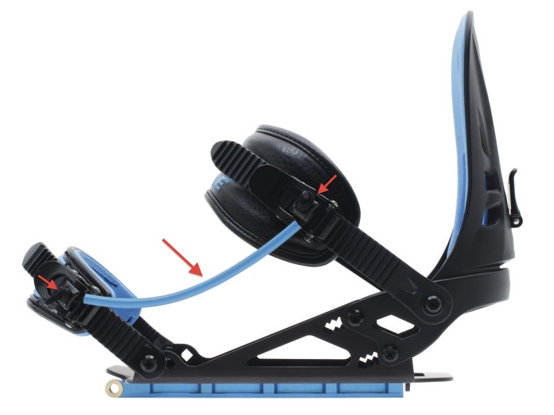 2012-2013 Voile Light Rail Splitboard Binding | Blister