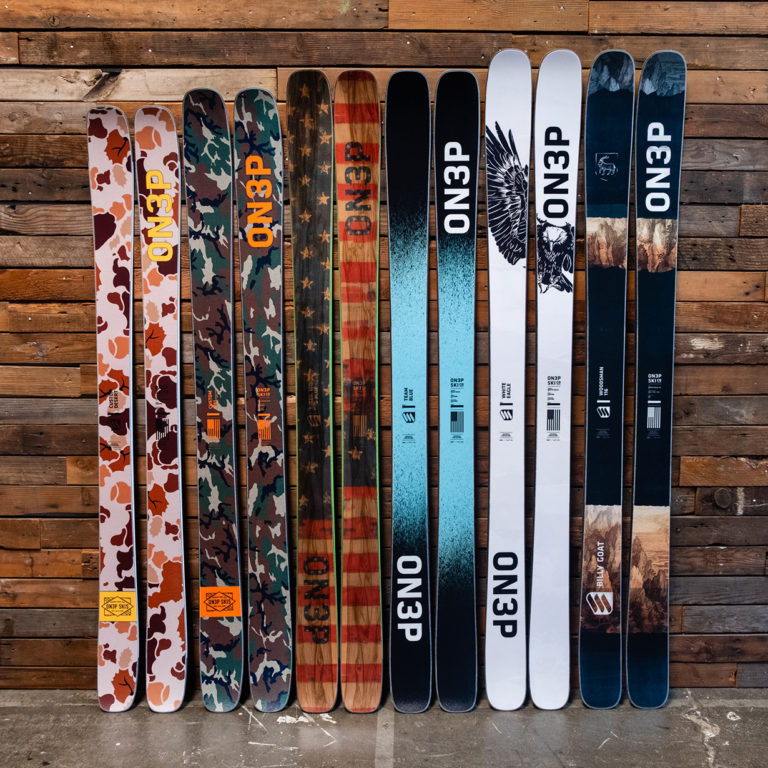 Win Custom ON3P Skis | Blister