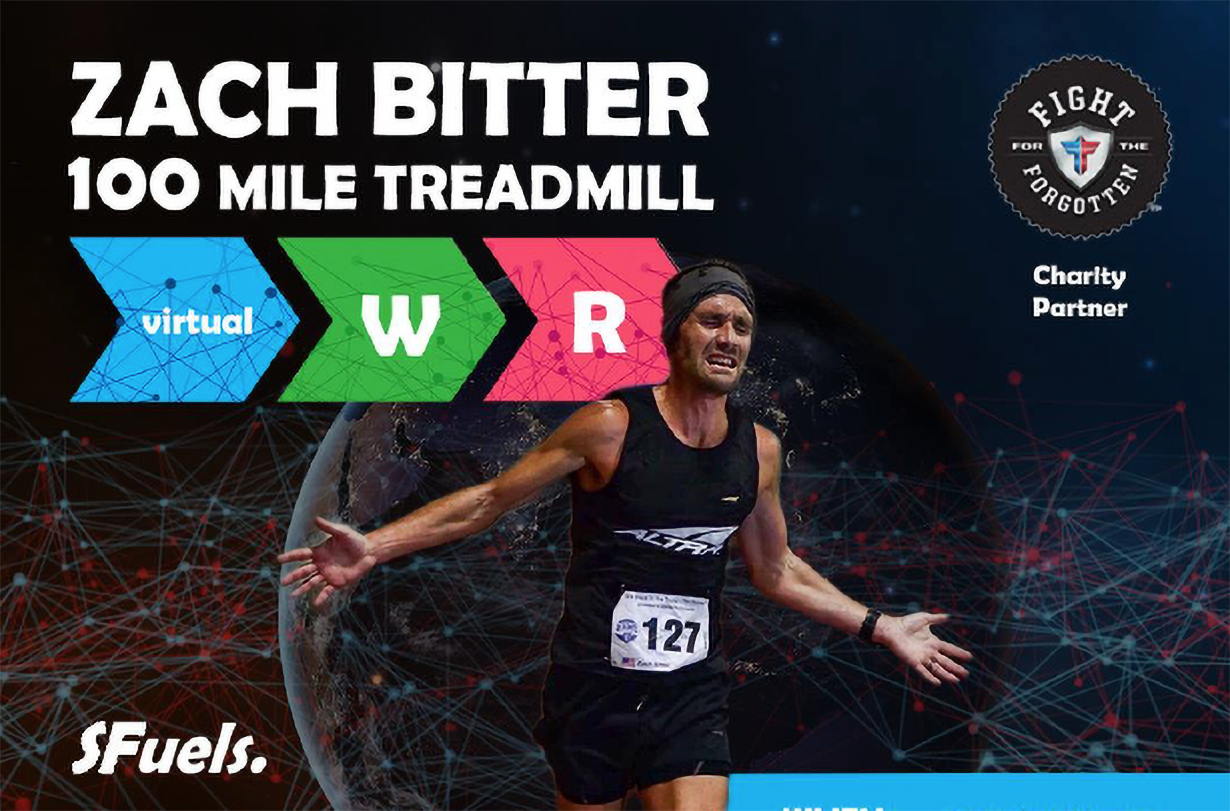 Watch Live: Zach Bitter’s 100-Mile Treadmill World Record (MAY 16 ...