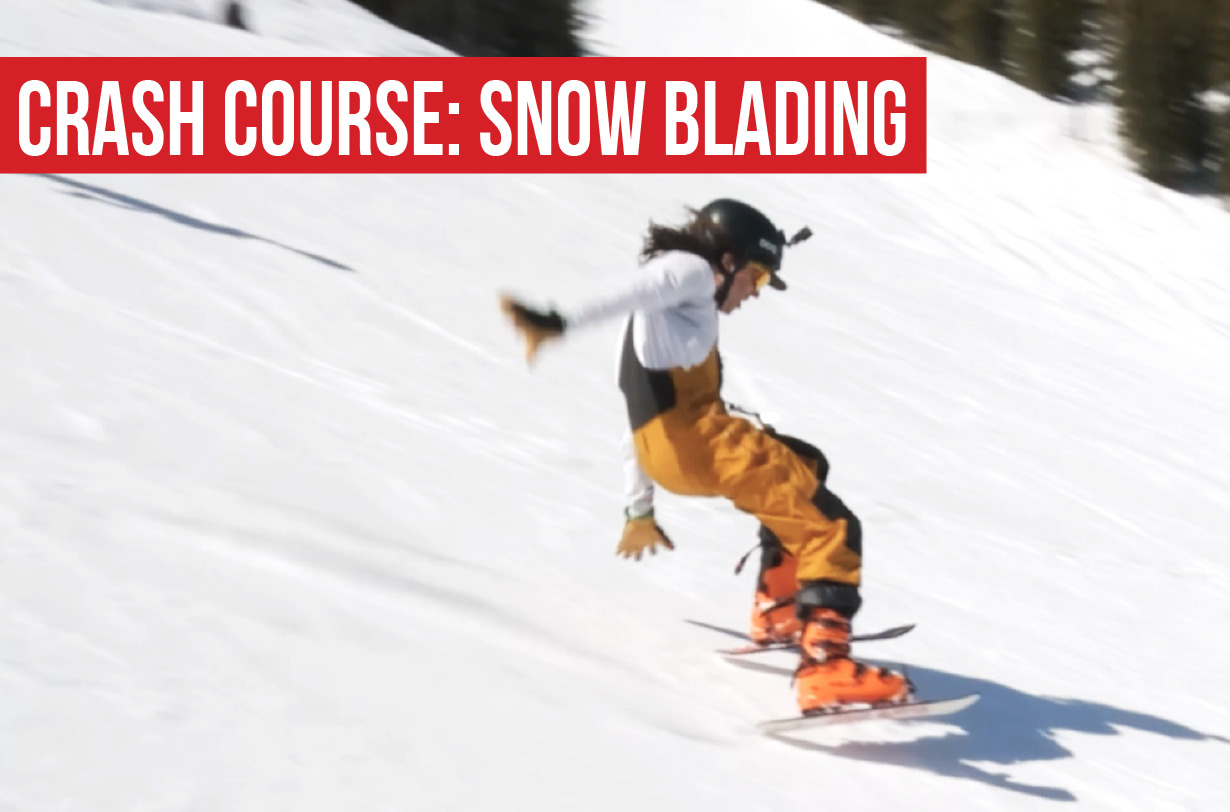 Blister Crash Course Video: Snow Blading / Ski Boarding