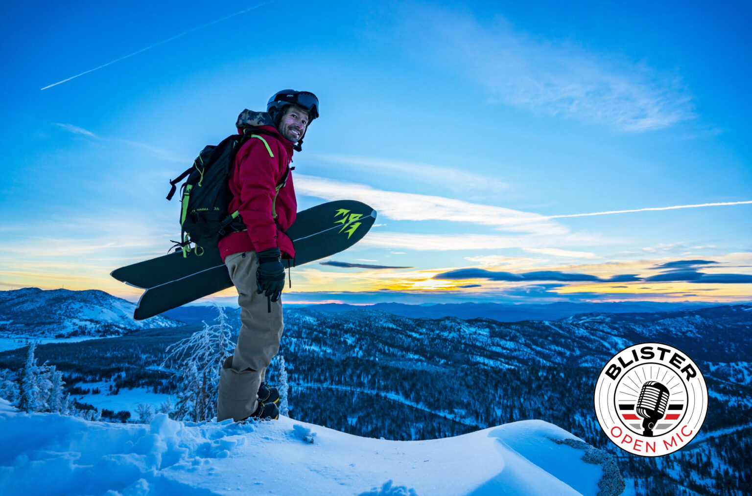 Jeremy Jones: The Art of Shralpinism | Blister Open Mic