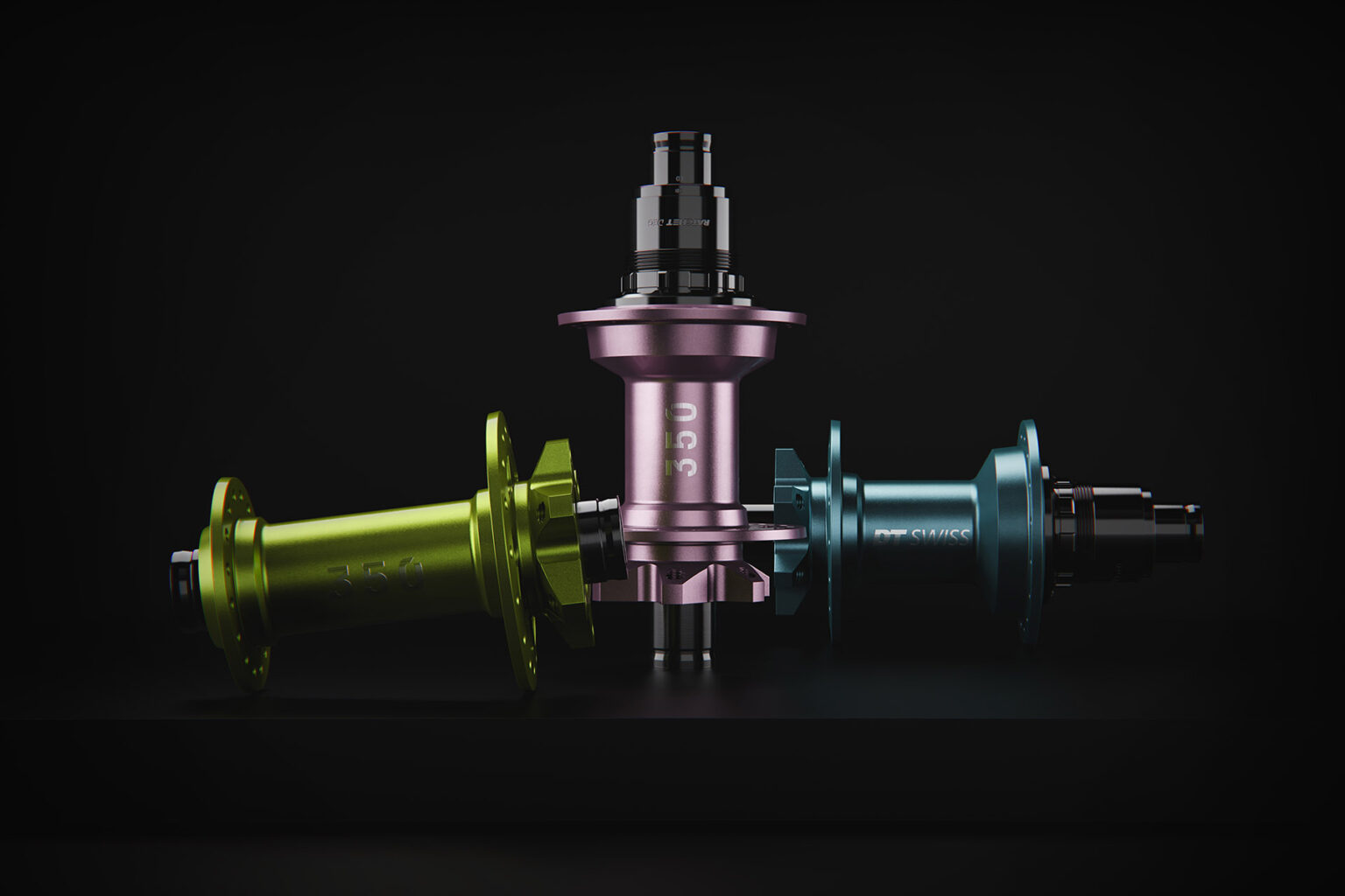 DT Swiss 350 Ratchet DEG Hubs & Pure Carbon Rims | Blister