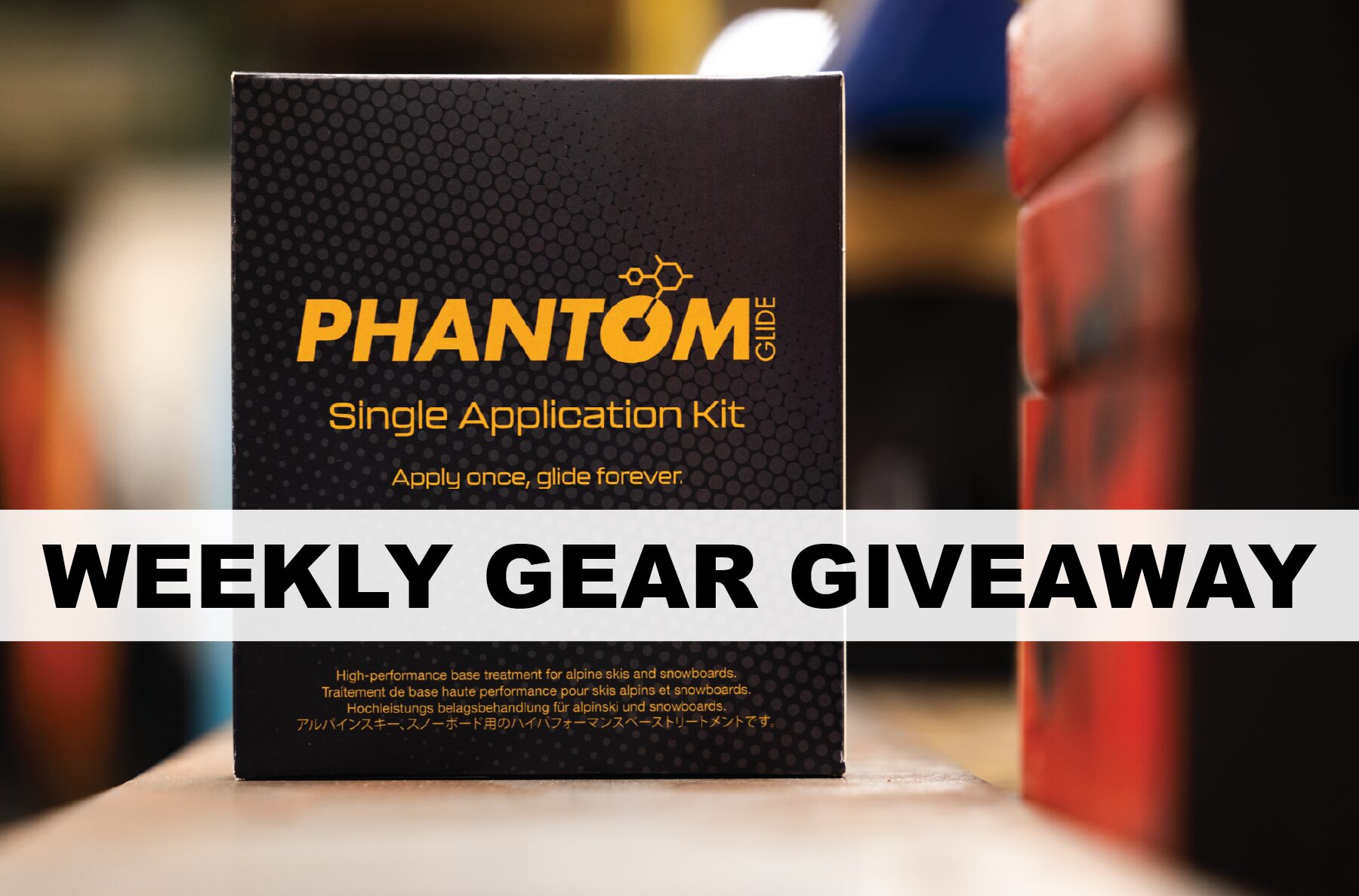 Win PHANTOM Glide Ski / Snowboard Kits | Blister