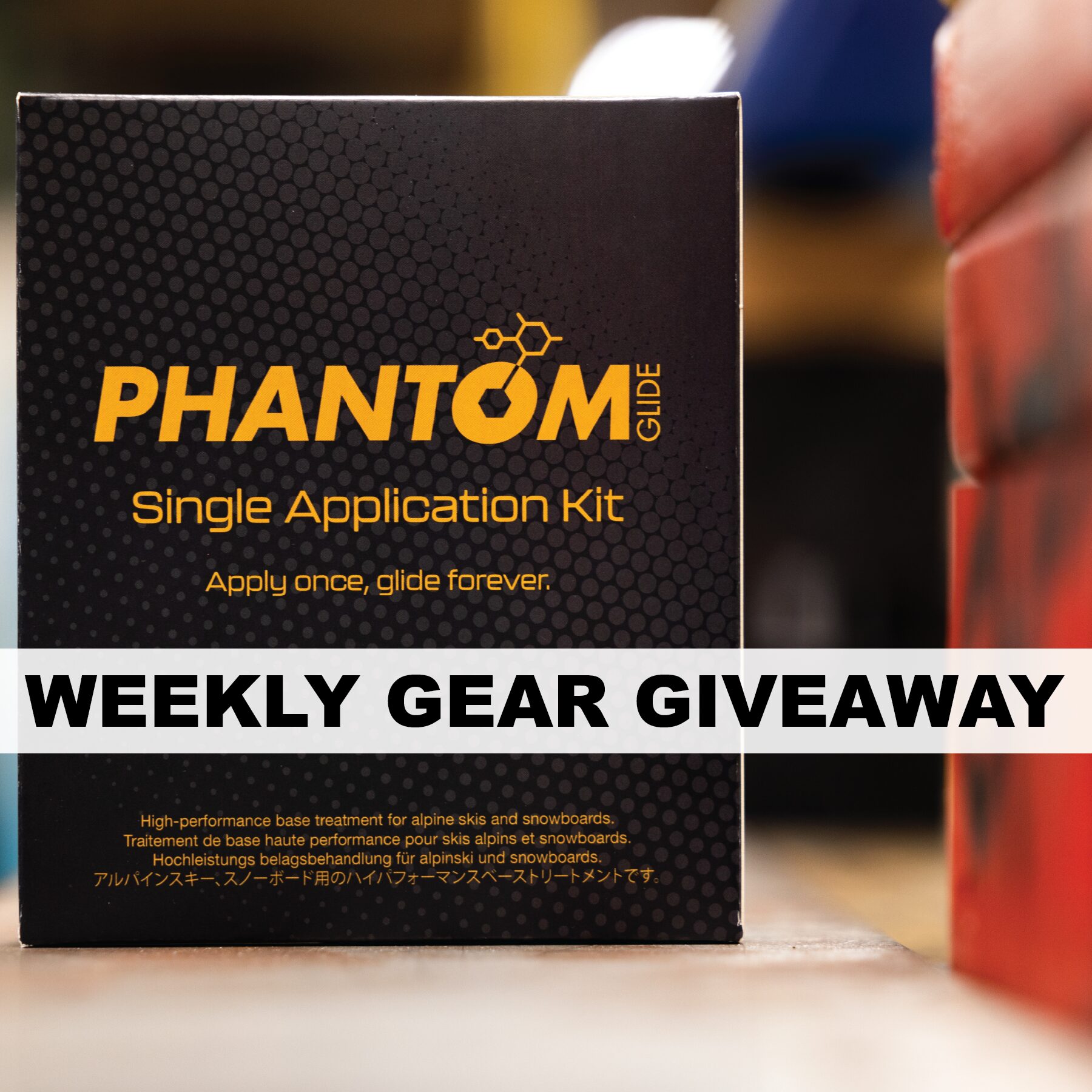 Win PHANTOM Glide Ski / Snowboard Kits | Blister