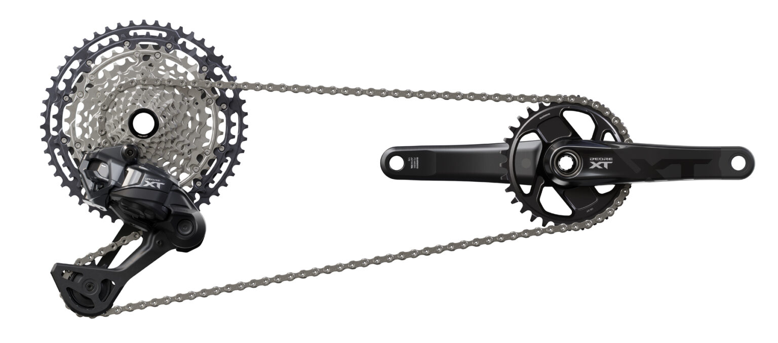 Shimano Deore M6200 & XT M8200 Di2 Wireless Drivetrain and Wheels | Blister